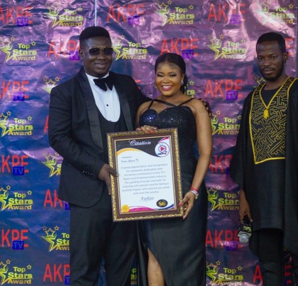 Ghanaian journalist, and CEO of Inana Adwoa TV, Mrs. Gifty Opoku Asare, has won the "Radio/tv ...